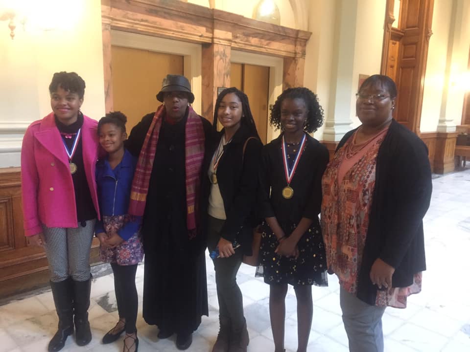2018 Awesome Girls at the Capitol with Rep. Able Mable Thomas & Rep ...